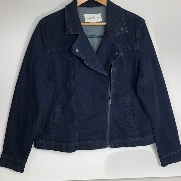 Jaclyn Smith | Jackets & Coats | Jaclyn Smith Denim Womens Jean Jacket ...
